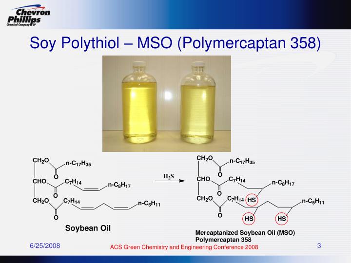 PPT - Natural Oil Polythiols and Polyols– A Life Cycle Comparison ...
