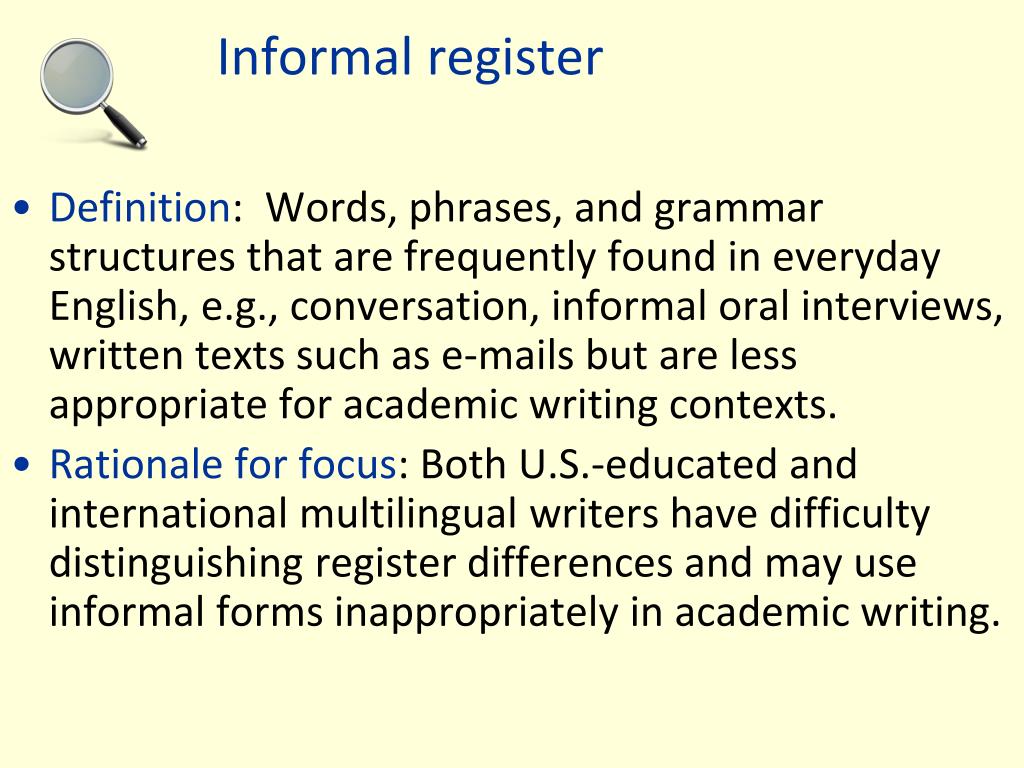 PPT - Everywhere you go, there they are: Mining grammar and vocabulary ...