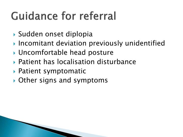 PPT - Incomitant strabismus PowerPoint Presentation - ID:1089064