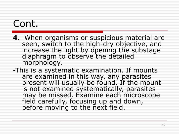 PPT - Preparation of direct wet mount PowerPoint Presentation - ID:1089497