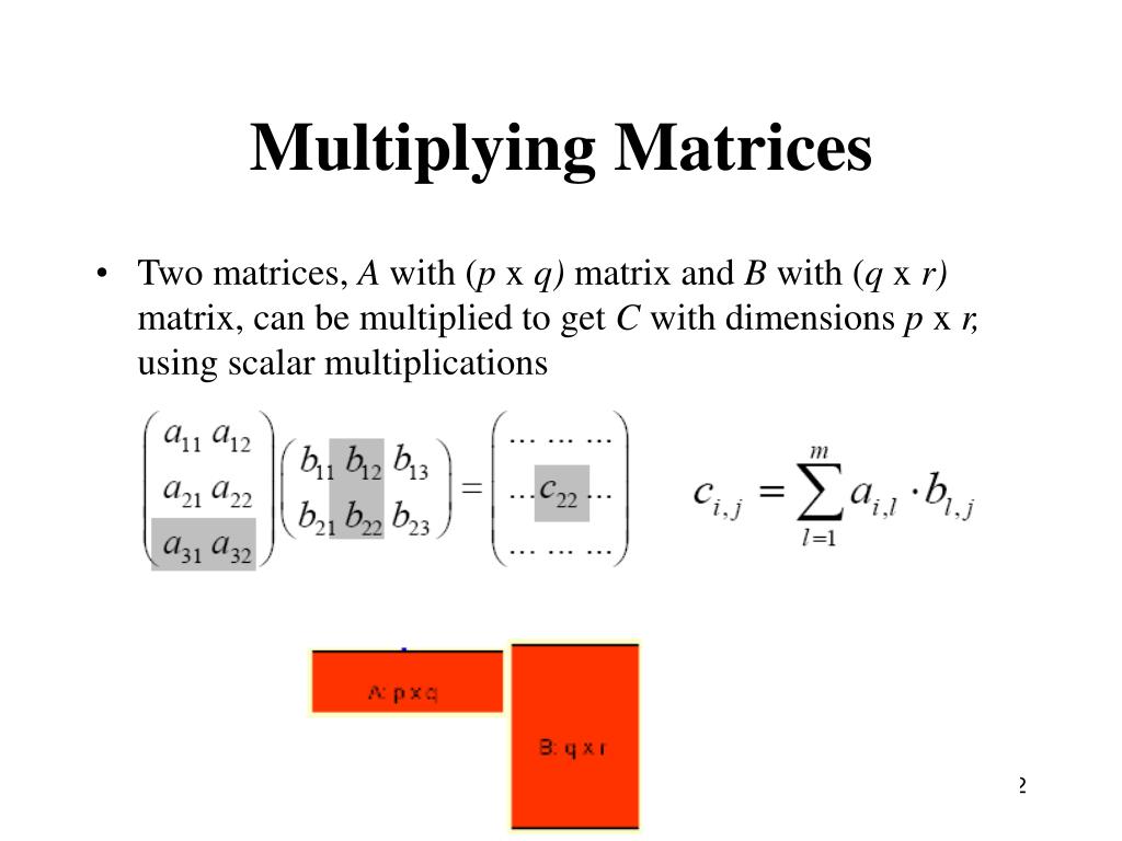 Ppt Algorithms Analysis Lecture 9 Dynamic Programming Matrix Multiplication Powerpoint