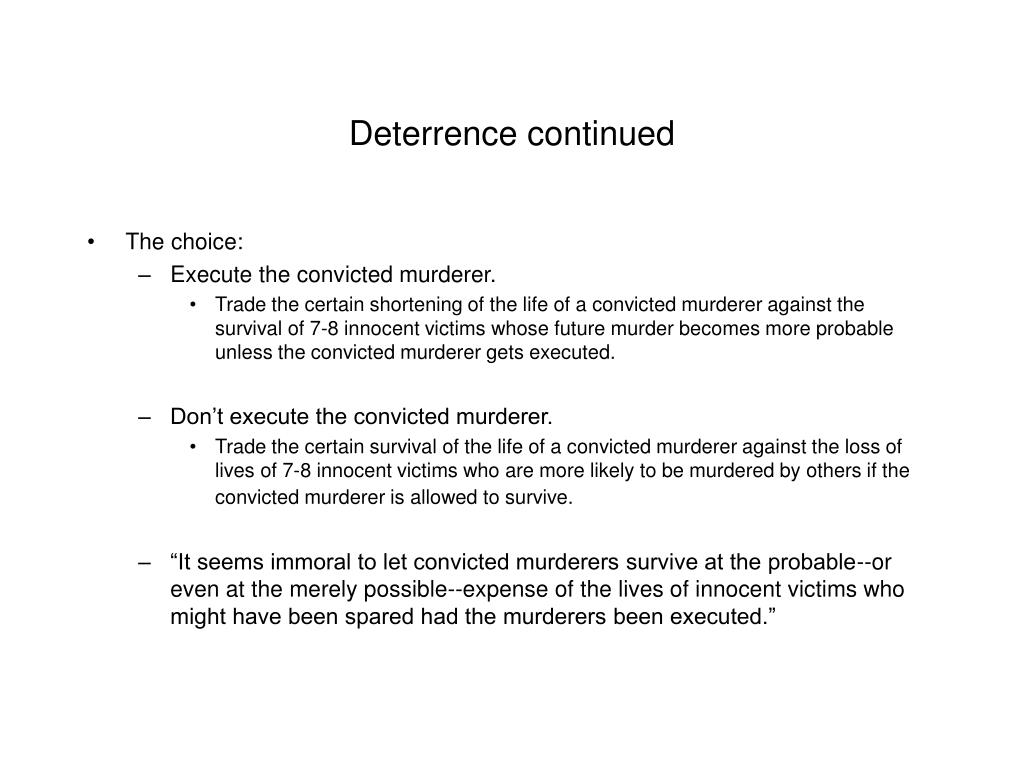 PPT - Introduction to Ethics Lecture 22 Van Den Haag In Defense of the ...