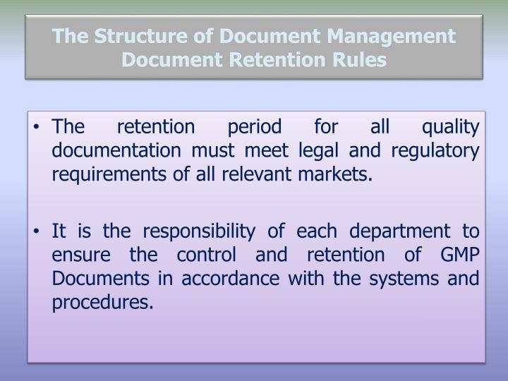 PPT - Management of GMP Documentation PowerPoint Presentation - ID:1091020