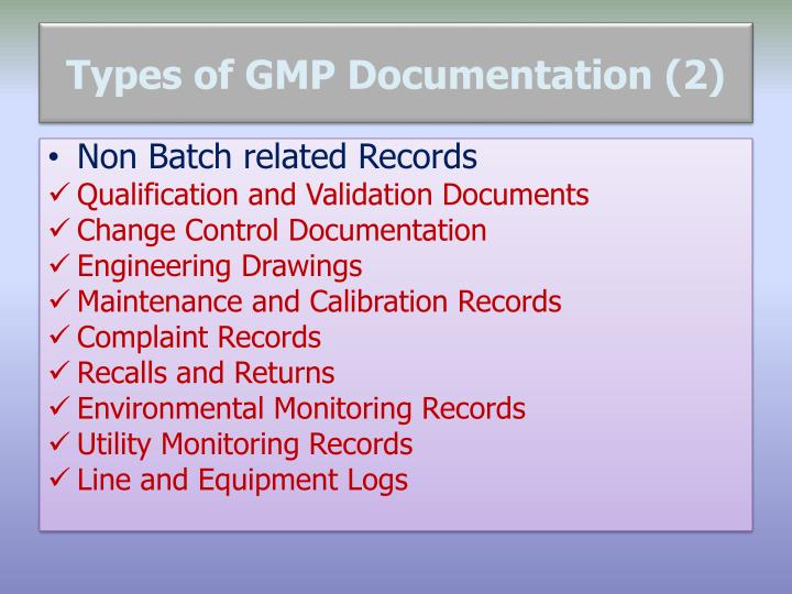 PPT - Management of GMP Documentation PowerPoint Presentation - ID:1091020