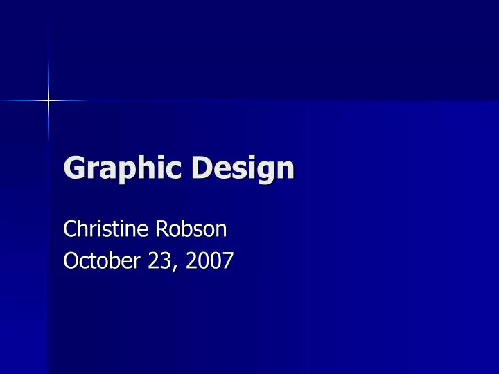 PPT - Graphic Design PowerPoint Presentation, free download - ID:1092606