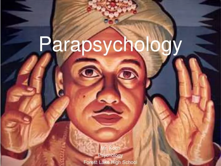 PPT - Parapsychology PowerPoint Presentation, free download - ID:1092866