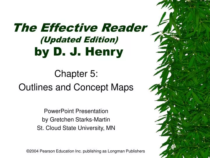 PPT - The Effective Reader (Updated Edition) by D. J. Henry PowerPoint ...