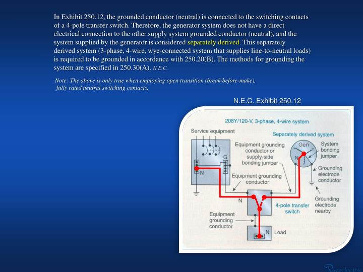PPT - Grounding Separately Derived Alternating-Current Systems and 3 vs ...