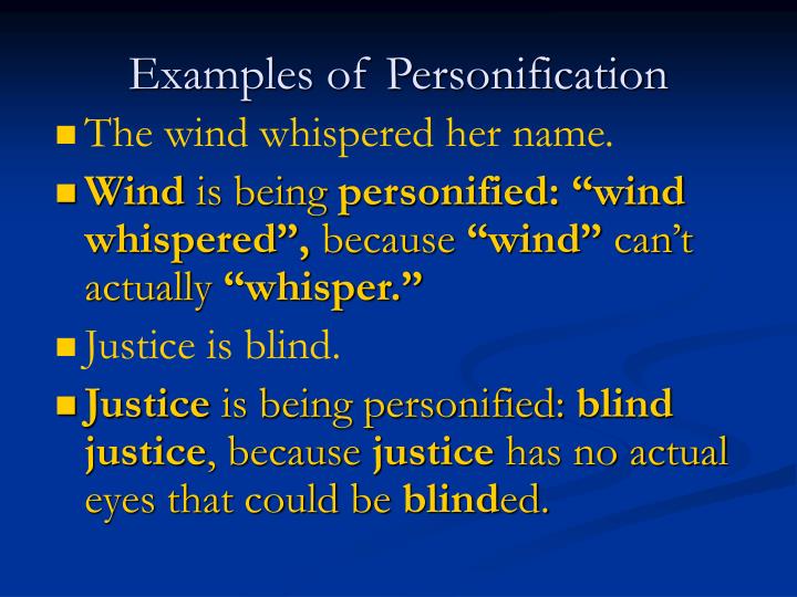 PPT - Personification PowerPoint Presentation - ID:1093918