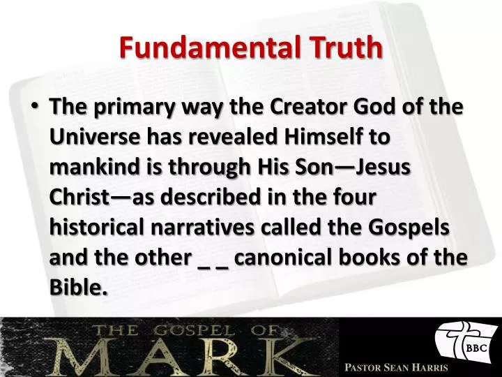 PPT - Fundamental Truth PowerPoint Presentation, free download - ID:1094517