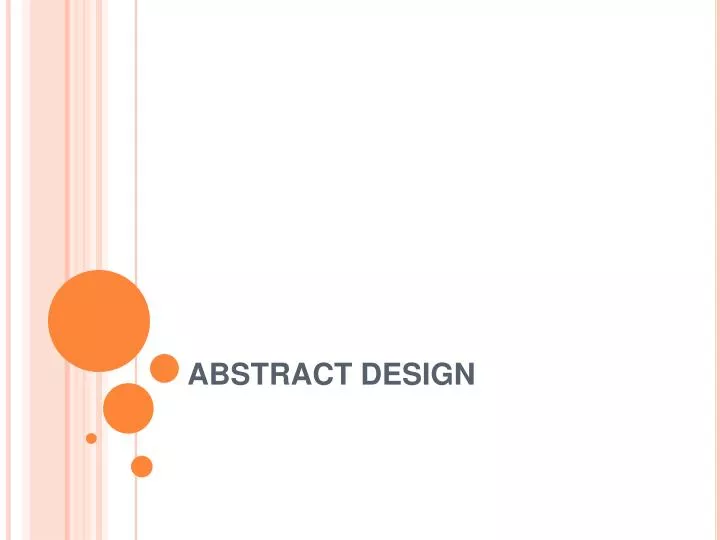 PPT - ABSTRACT DESIGN PowerPoint Presentation, free download - ID:1094813