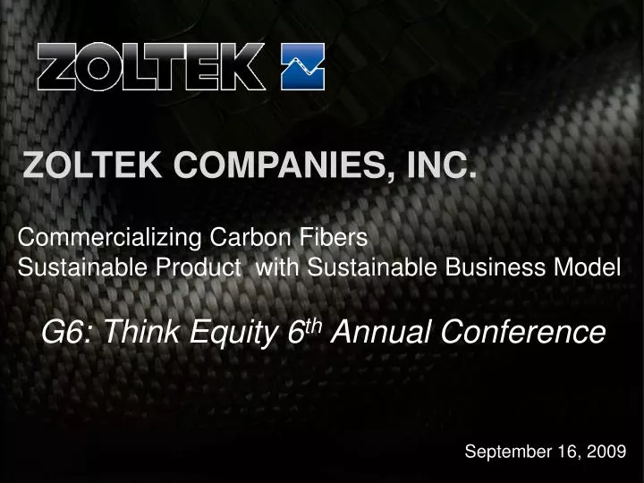PPT - Zoltek COMPANIES, INC. PowerPoint Presentation, free download ...
