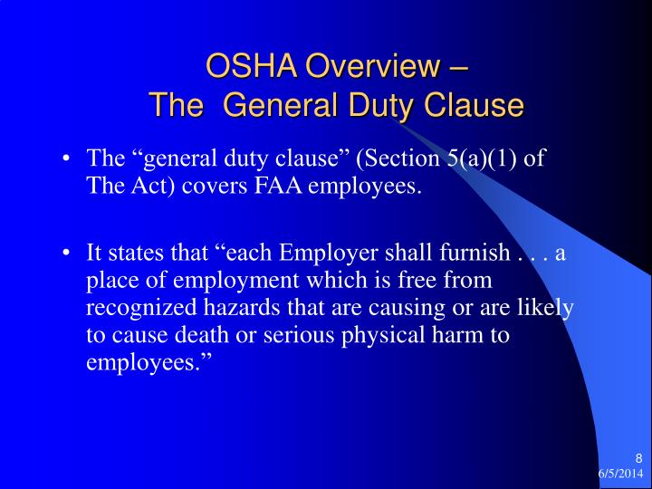 PPT - OSHA Checklists For COBRA Teams PowerPoint Presentation - ID:1095738