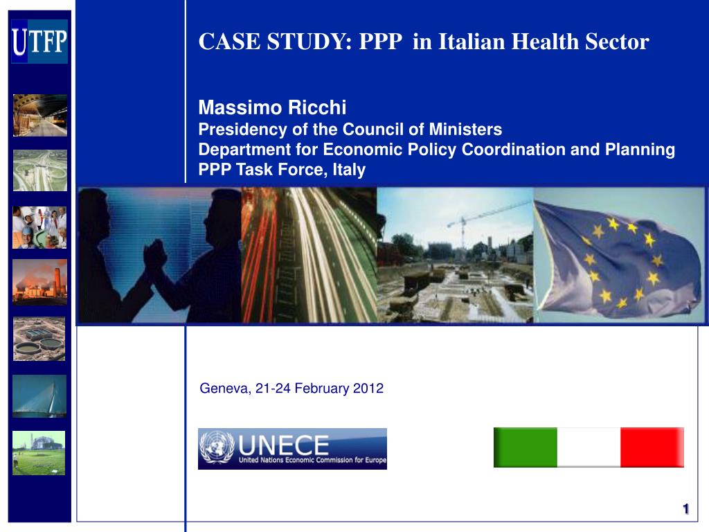 PPT - CASE STUDY: PPP in Italian Health Sector Massimo Ricchi ...