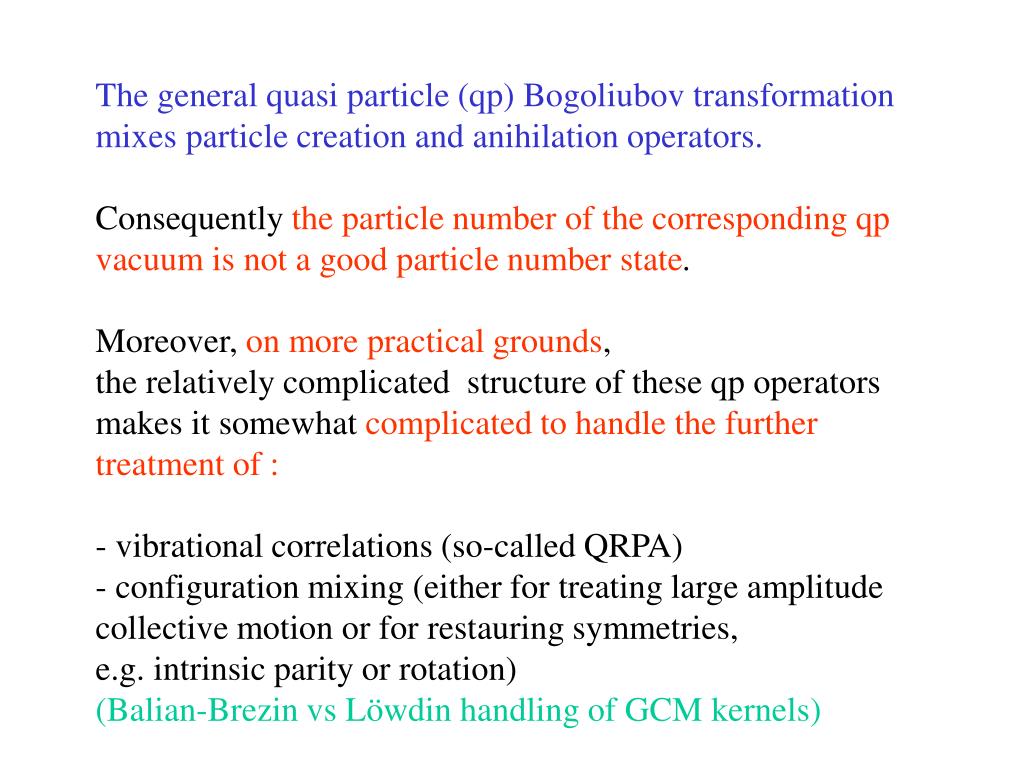 PPT - HIGHER TAMM-DANCOFF APPROXIMATION A particle number conserving ... PPT - HIGHER TAMM-DANCOFF APPROXIMATION A particle number conserving ...