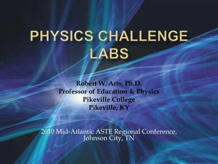 PPT - Physics Challenge Labs PowerPoint Presentation, free download ...