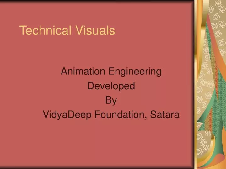 PPT - Technical Visuals PowerPoint Presentation, free download - ID:1100355