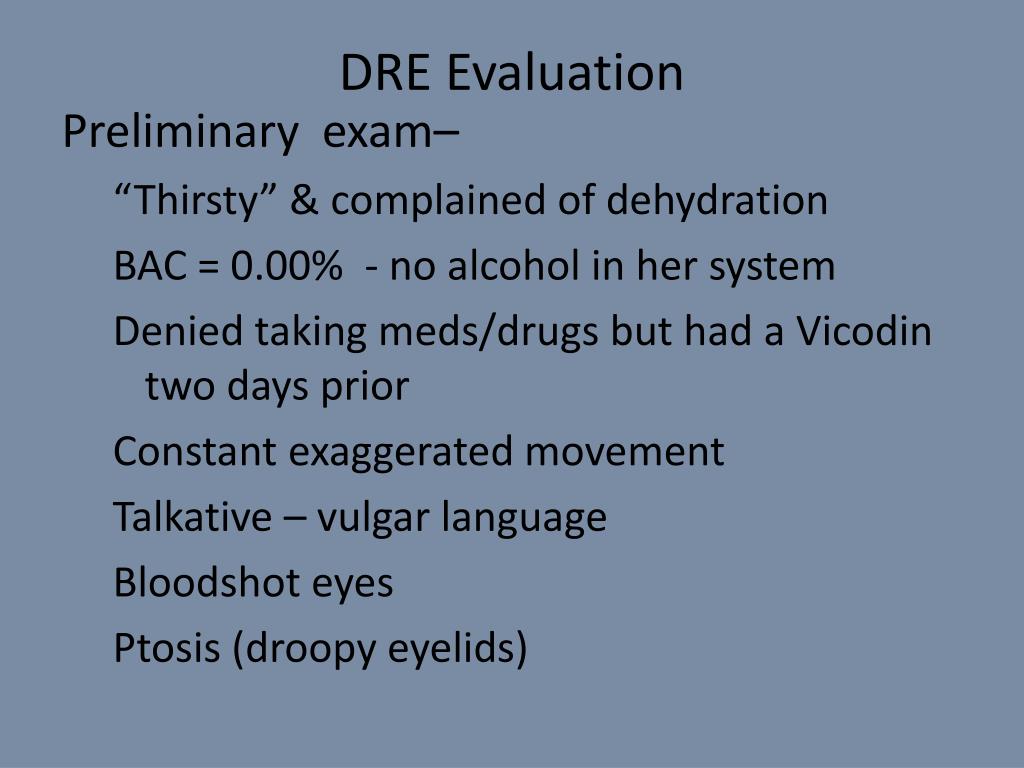 PPT - Drug Recognition Experts Bangor Police Department PowerPoint ...