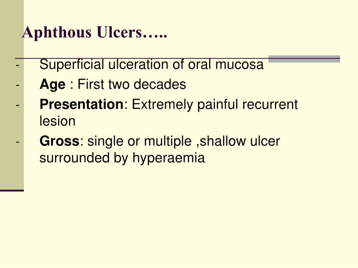 PPT - DISEASES OF ORAL CAVITY PowerPoint Presentation - ID:1102293
