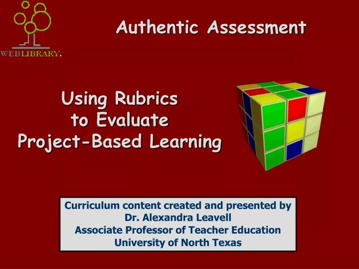 PPT - Authentic Assessment PowerPoint Presentation, free download - ID ...