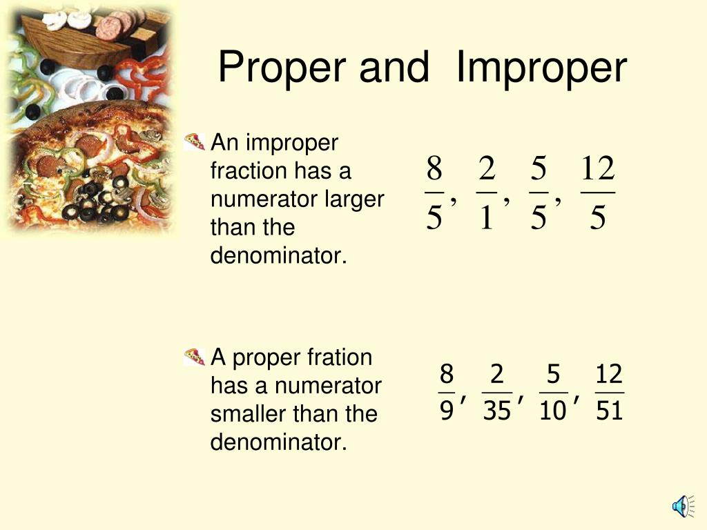 Convert To An Improper Fraction Convert To An Improper Fraction