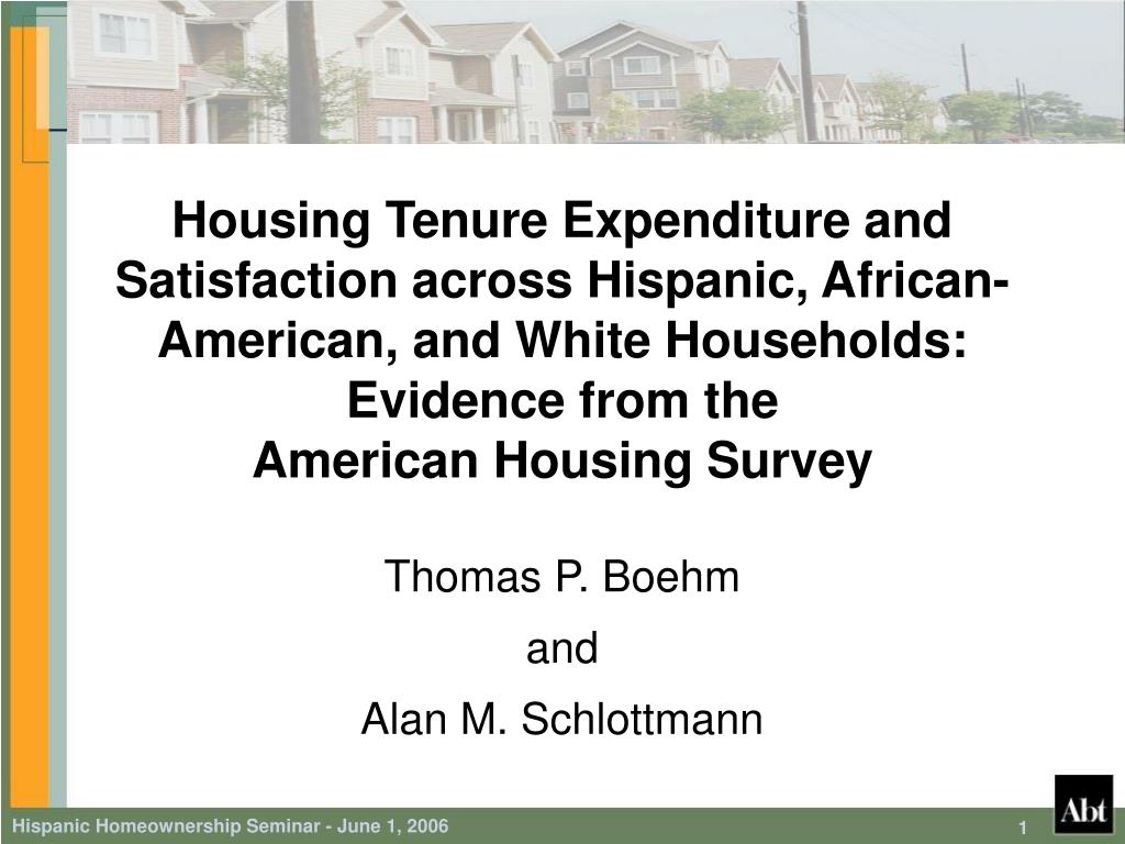 PPT - Hispanic Homeownership Seminar PowerPoint Presentation, free ...
