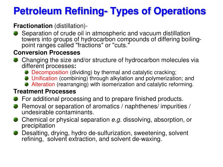 PPT - Refinery Structure- Evolution PowerPoint Presentation - ID:1103542