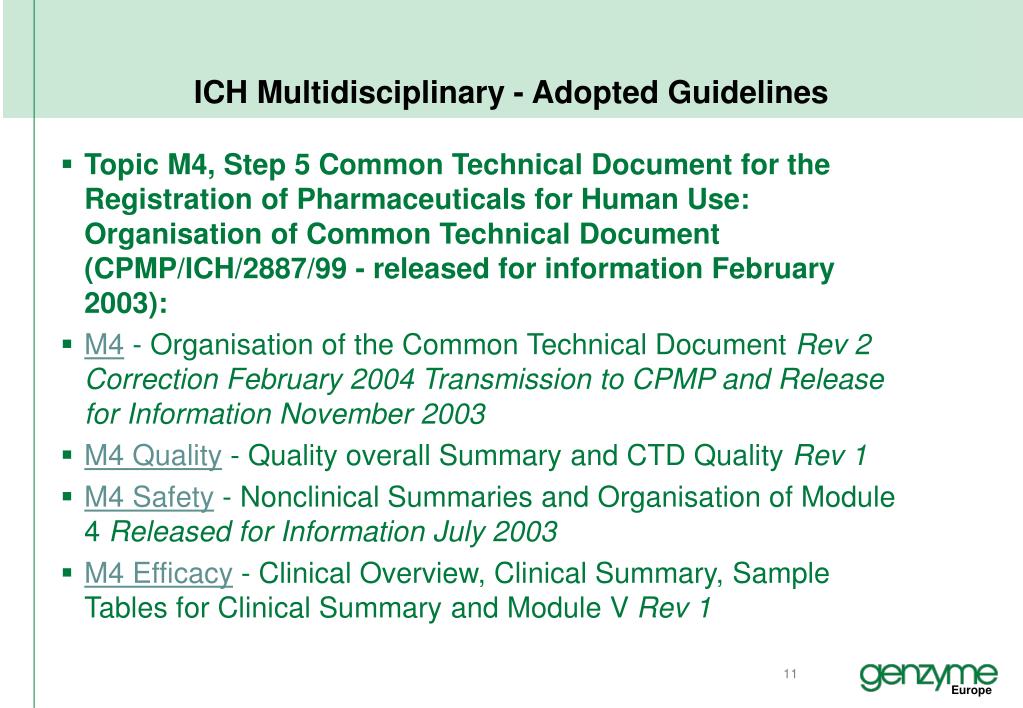PPT - Common Technical Document, Basic & General Information, December ... PPT - Common Technical Document, Basic & General Information, December ...