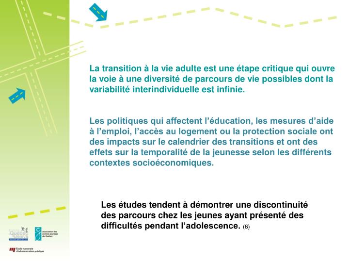 PPT - LE PASSAGE À LA VIE ADULTE PowerPoint Presentation - ID:1104331
