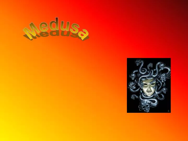PPT - Medusa PowerPoint Presentation, free download - ID:1104389