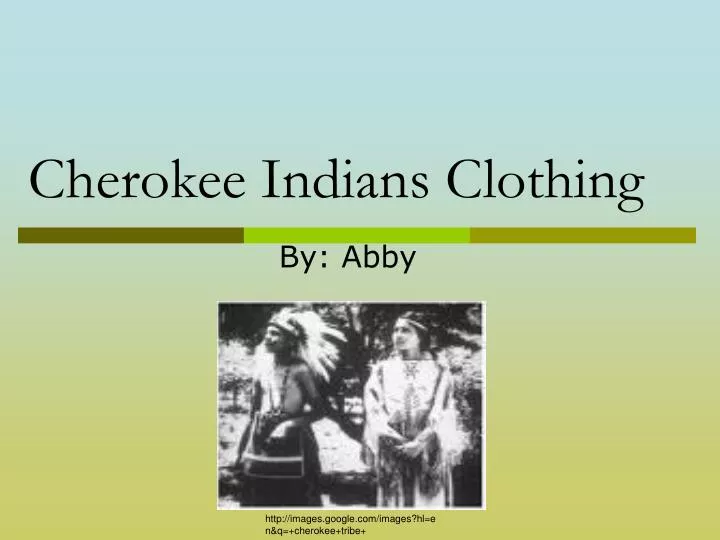 Cherokee Indian Powerpoint Template