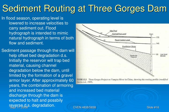 PPT - Lecture 6 Reservoir Sedimentation PowerPoint Presentation - ID ...