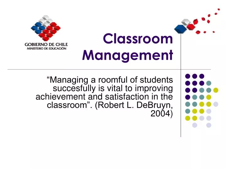 PPT - Classroom Management PowerPoint Presentation, free download - ID ...