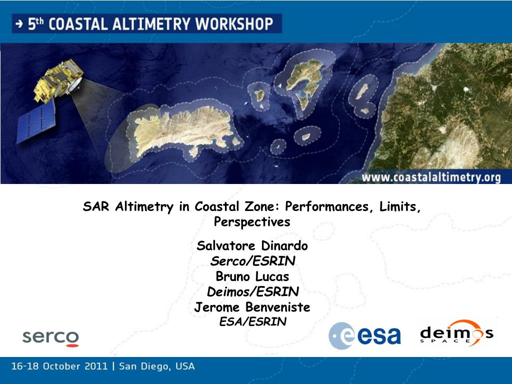 PPT - SAR Altimetry in Coastal Zone: Performances, Limits, Perspectives ...
