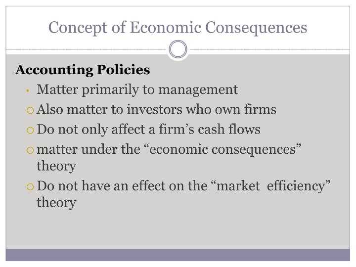 PPT - Chapter 8 Economic Consequences and Positive Accounting Theory ...