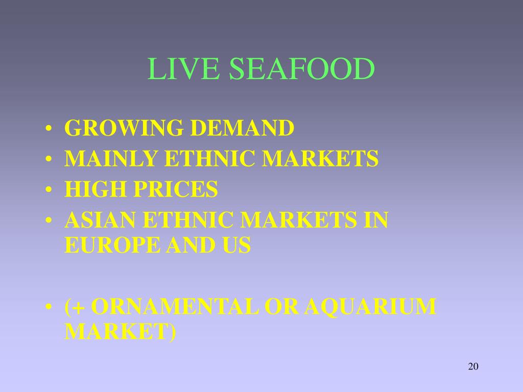 PPT - INTERNATIONAL TRADE AND AQUACULTURE PRODUCTS PowerPoint ...