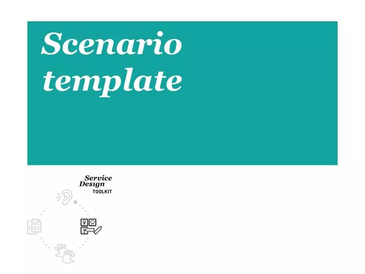 PPT - Scenario template PowerPoint Presentation, free download - ID:1109036