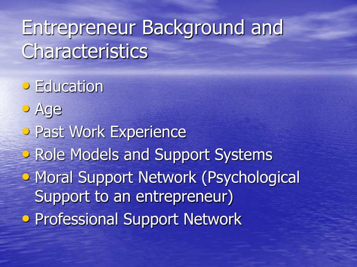 PPT - Chapter 2, Entrepreneurial Intentions and Corporate ...