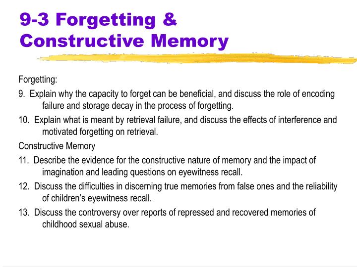 PPT - Retrieval Cues PowerPoint Presentation - ID:1109893