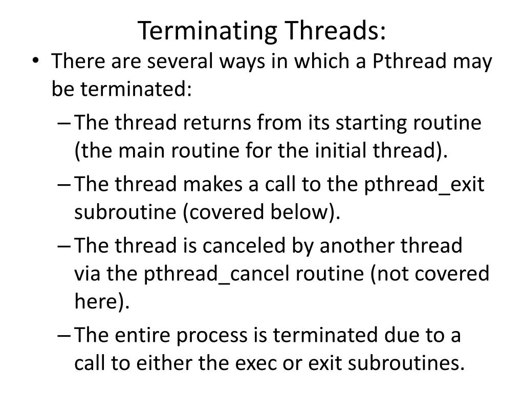 PPT - POSIX Threads Programming PowerPoint Presentation, free download ... PPT - POSIX Threads Programming PowerPoint Presentation, free download ...