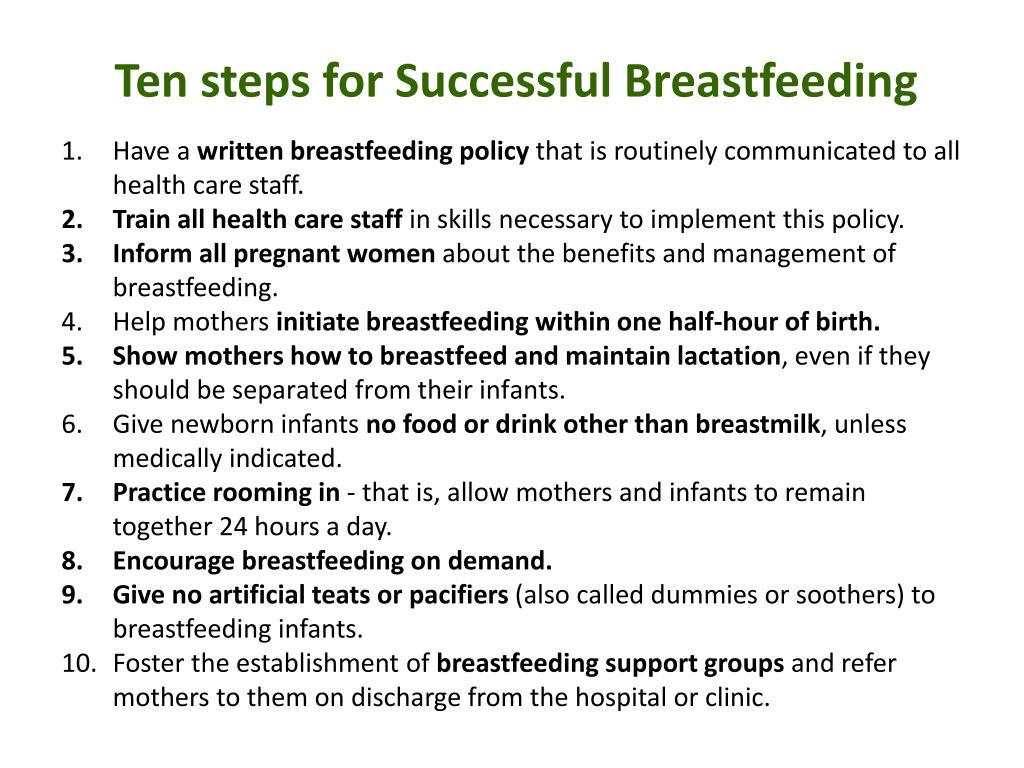 PPT - Health Systems Support for Breastfeeding: Successes, challenges ...