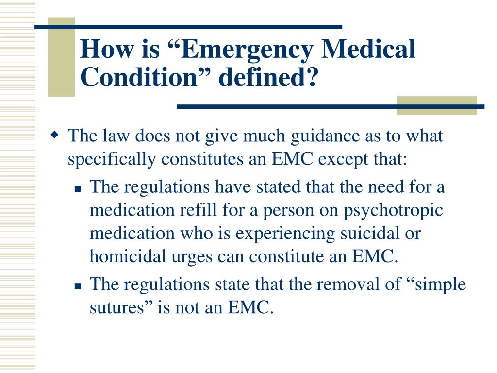 PPT - Emergency Medical Treatment and Active Labor Act PowerPoint ...