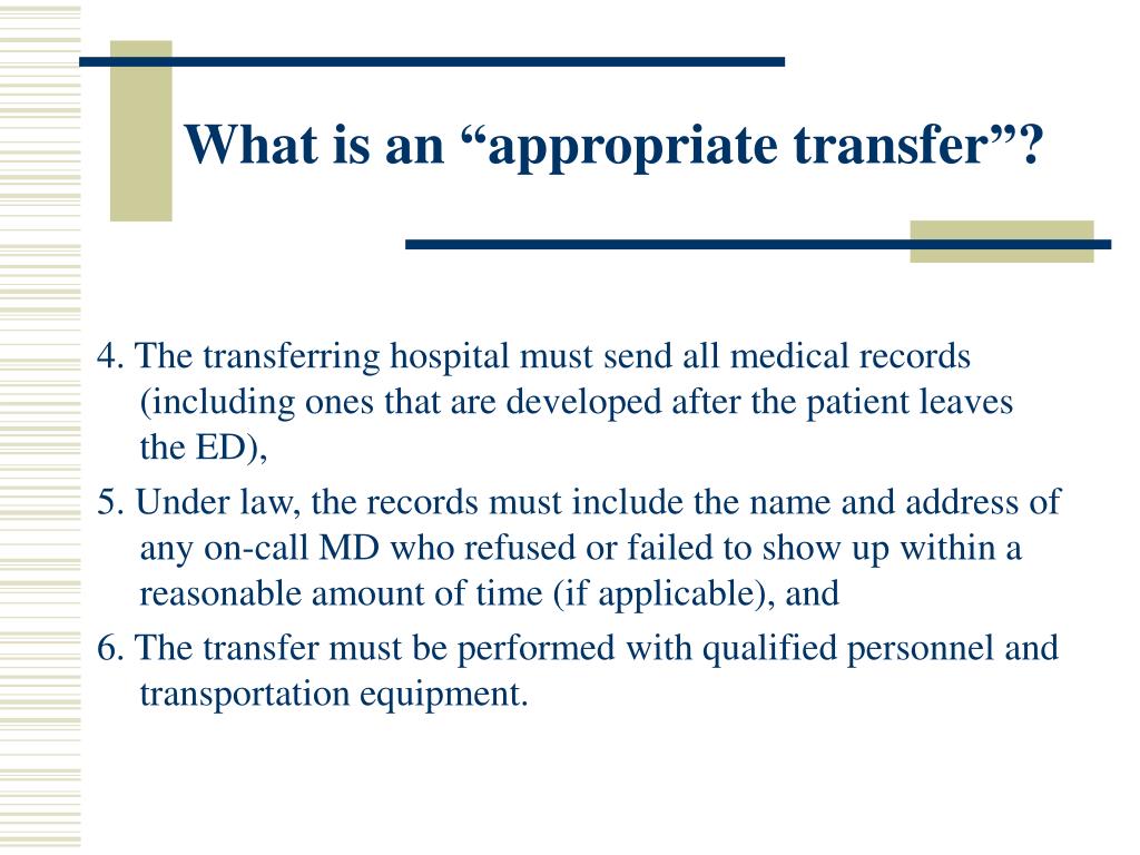 PPT - Emergency Medical Treatment and Active Labor Act PowerPoint ...