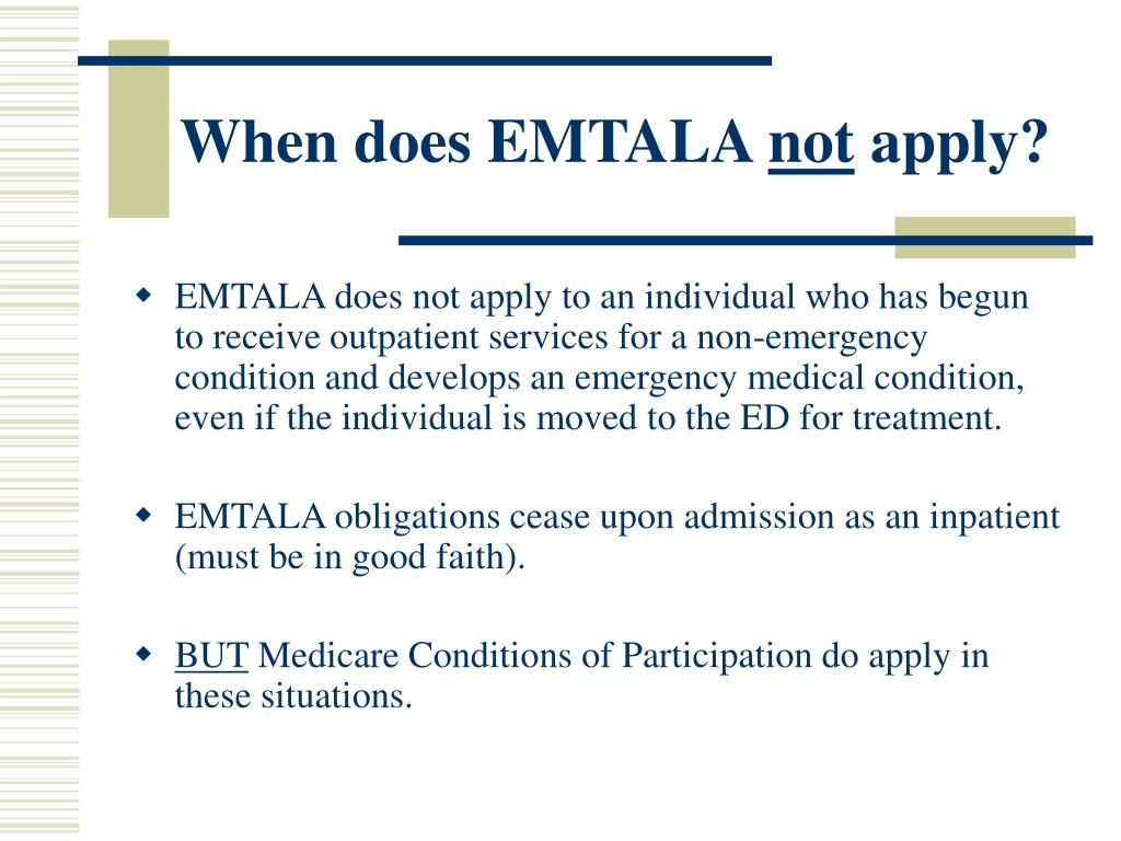 PPT - Emergency Medical Treatment and Active Labor Act PowerPoint ...