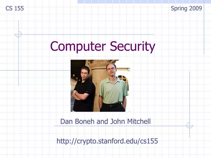PPT - Computer Security PowerPoint Presentation, free download - ID:1112975