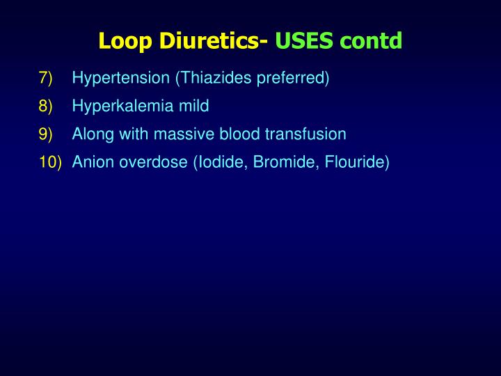 PPT - DIURETICS (1 of 2) PowerPoint Presentation - ID:1113253
