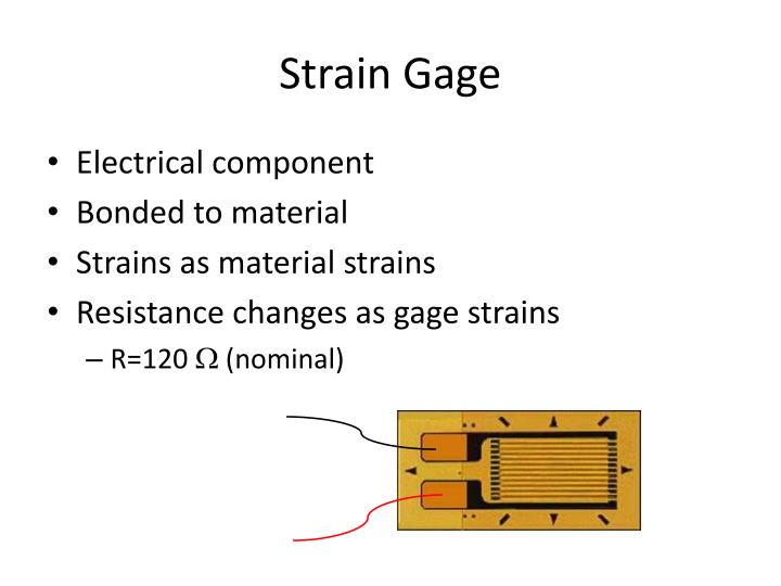 PPT - Strain Gage PowerPoint Presentation - ID:1113994