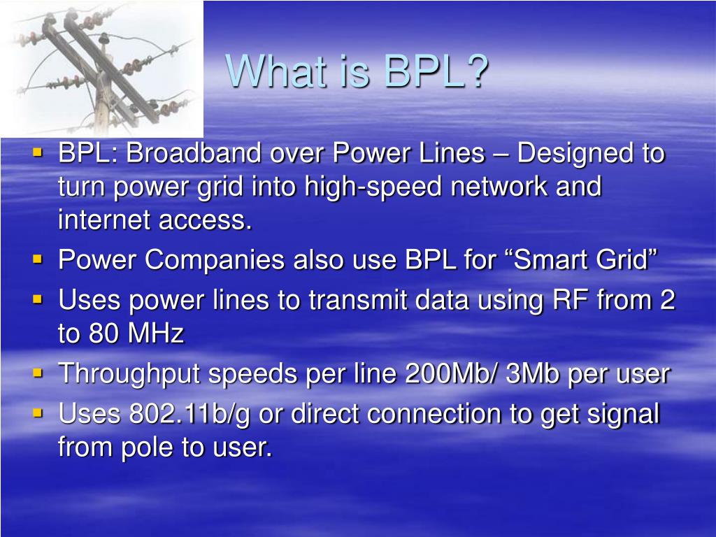 PPT - TXU/Current Technologies BPL Information PowerPoint Presentation ...