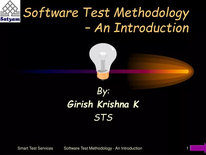 PPT - Software Test Methodology – An Introduction PowerPoint ... PPT - Software Test Methodology – An Introduction PowerPoint ...