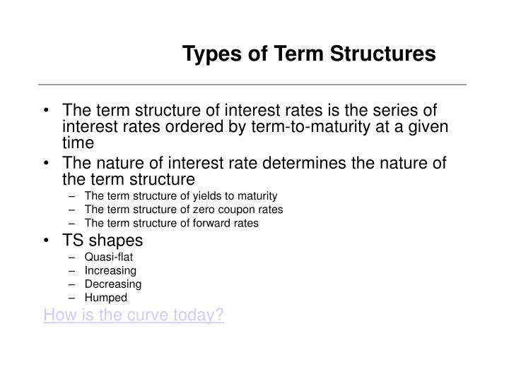 PPT - Chapter 3 Term Structure of Interest Rates: Empirical Properties ...